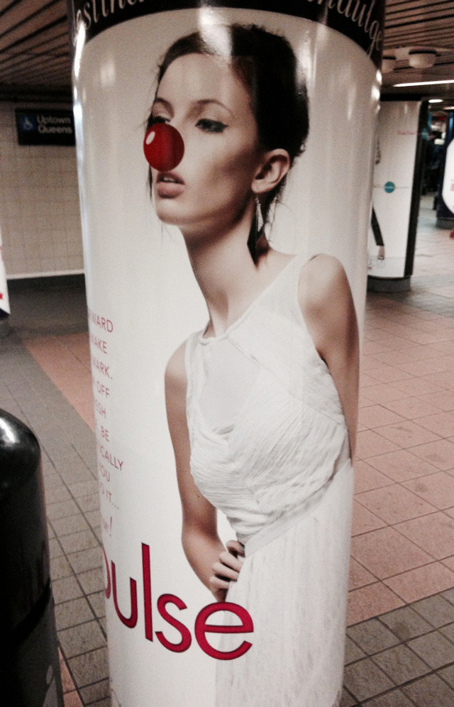 Clownify Stickers Street Art Project in New York City Improves Outdoor ...