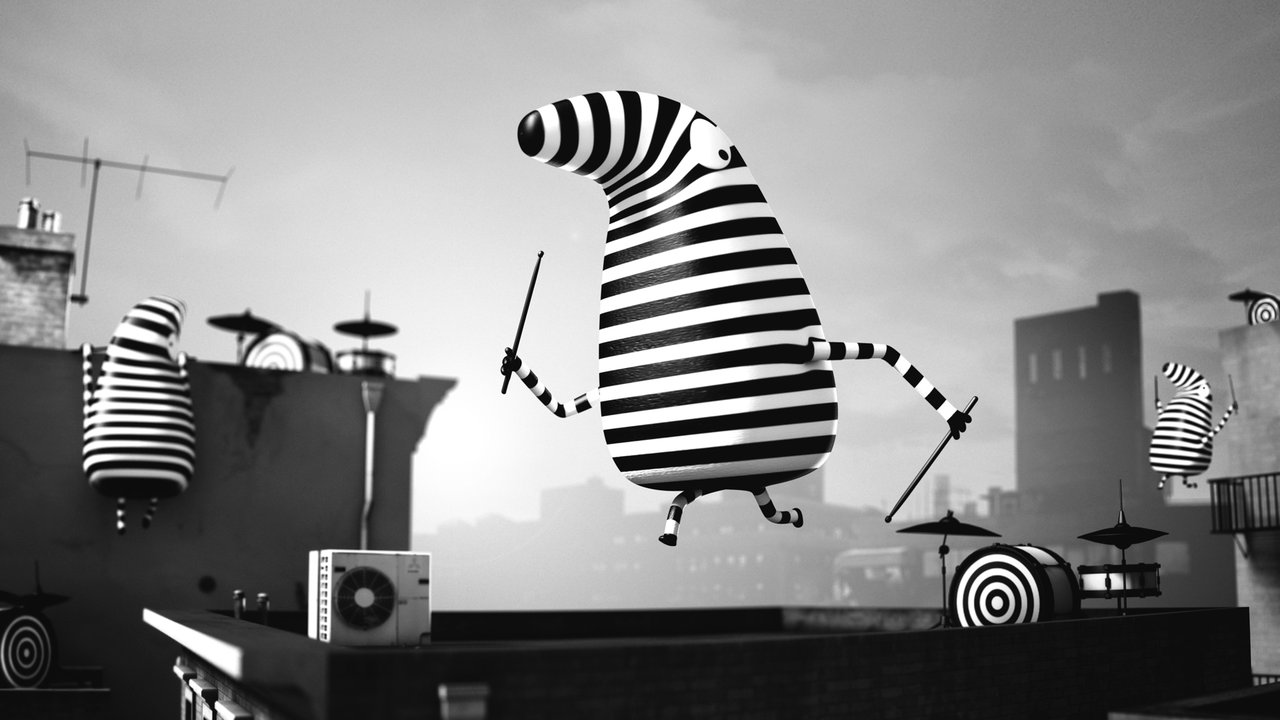 Twisted Animated Music Video for 'The Daily Drumbeat' by Happy Camper