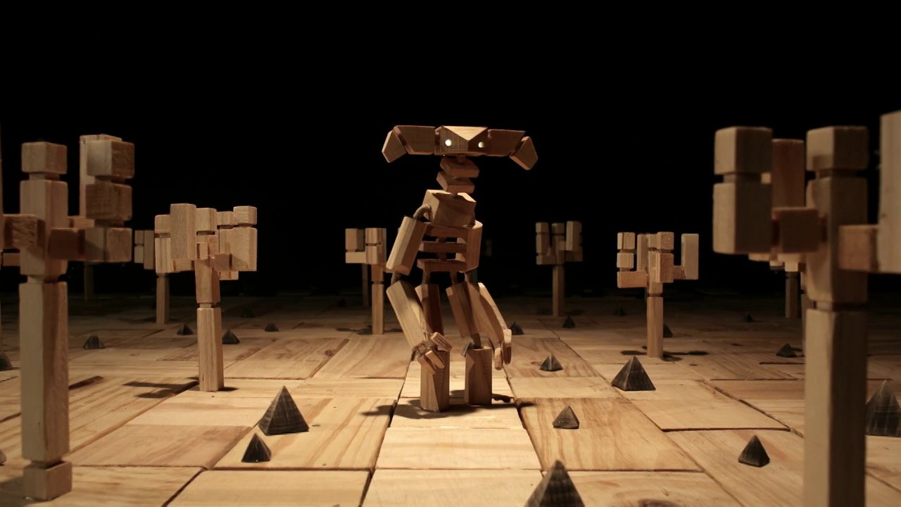Wooden Stop Motion Animation for 'Colourblind' by Elliot the Bull