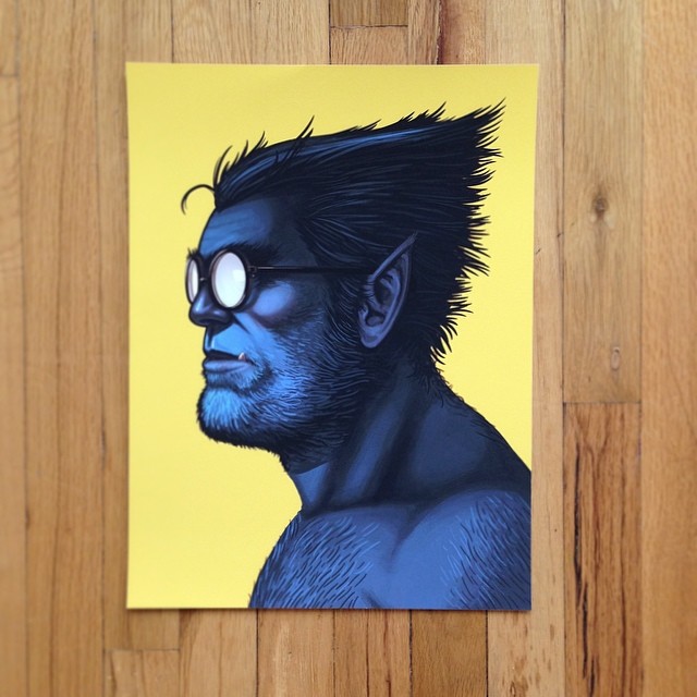 Mike Mitchell's Marvel-Themed Art Show at Mondo Gallery in Austin, Texas