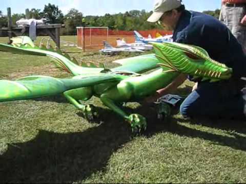 A $60,000 Fire Breathing Remote Control Flying Dragon