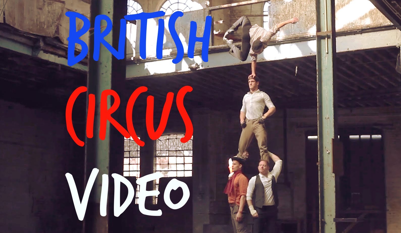 British Circus Company Circulus Performs in an Abandoned Factory