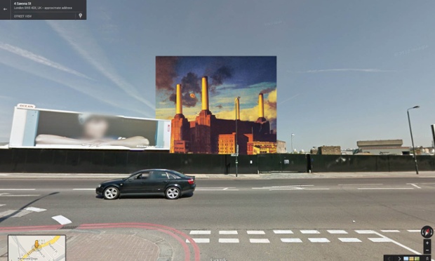 Iconic Album Covers Superimposed on Their Real World Locations Using in ...