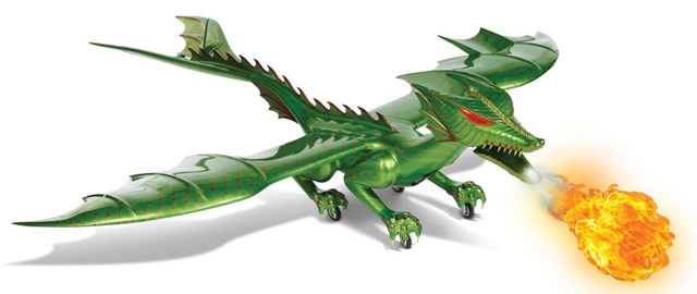 A $60,000 Fire Breathing Remote Control Flying Dragon