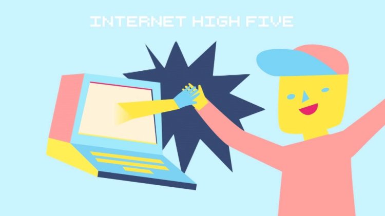 High Five Sur Internet