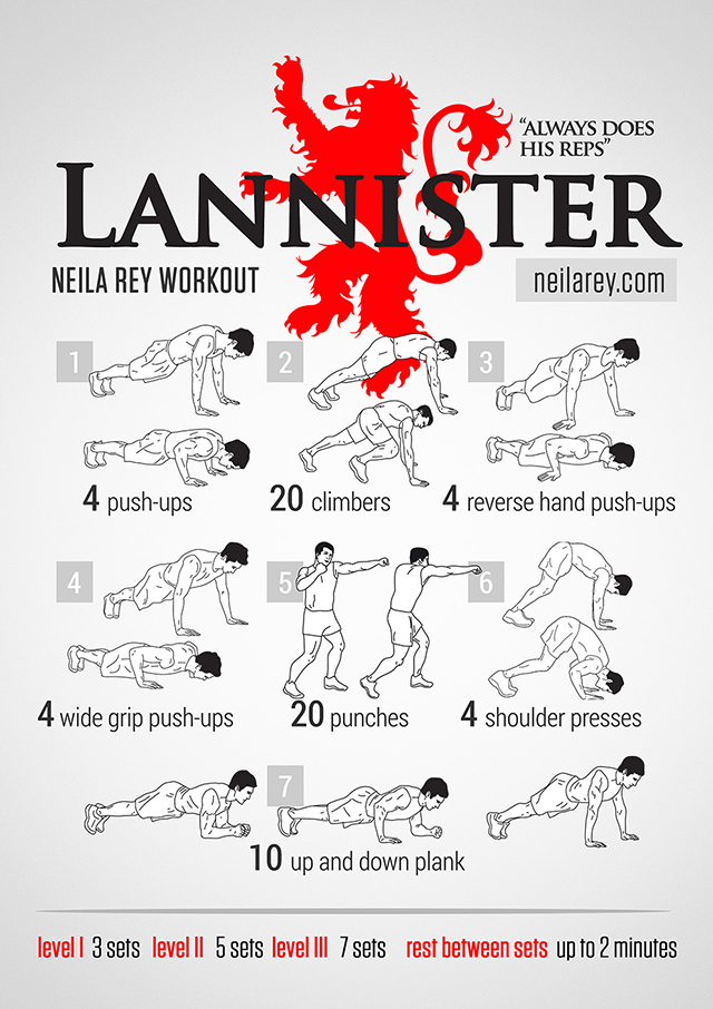 Visual Workout Posters Inspired by Popular Movies, TV Shows, and Video ...