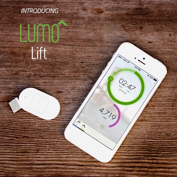Lumo Lift, An Activity Tracker That Provides Real-Time Feedback on Body ...