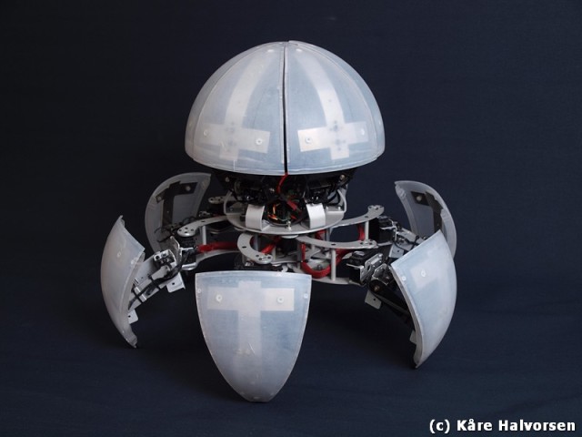 MorpHex MKII, A Six-Legged Robot That Transforms Into a Ball