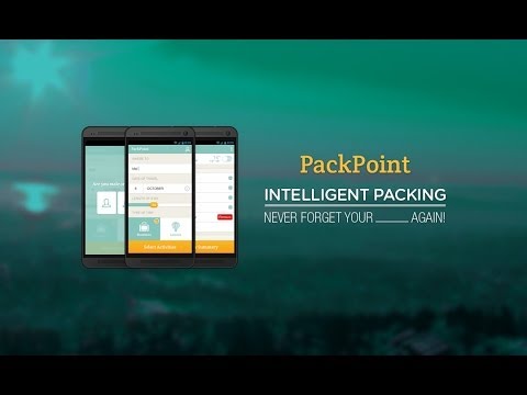 PackPoint, A Mobile App That Helps Streamline Trip Packing