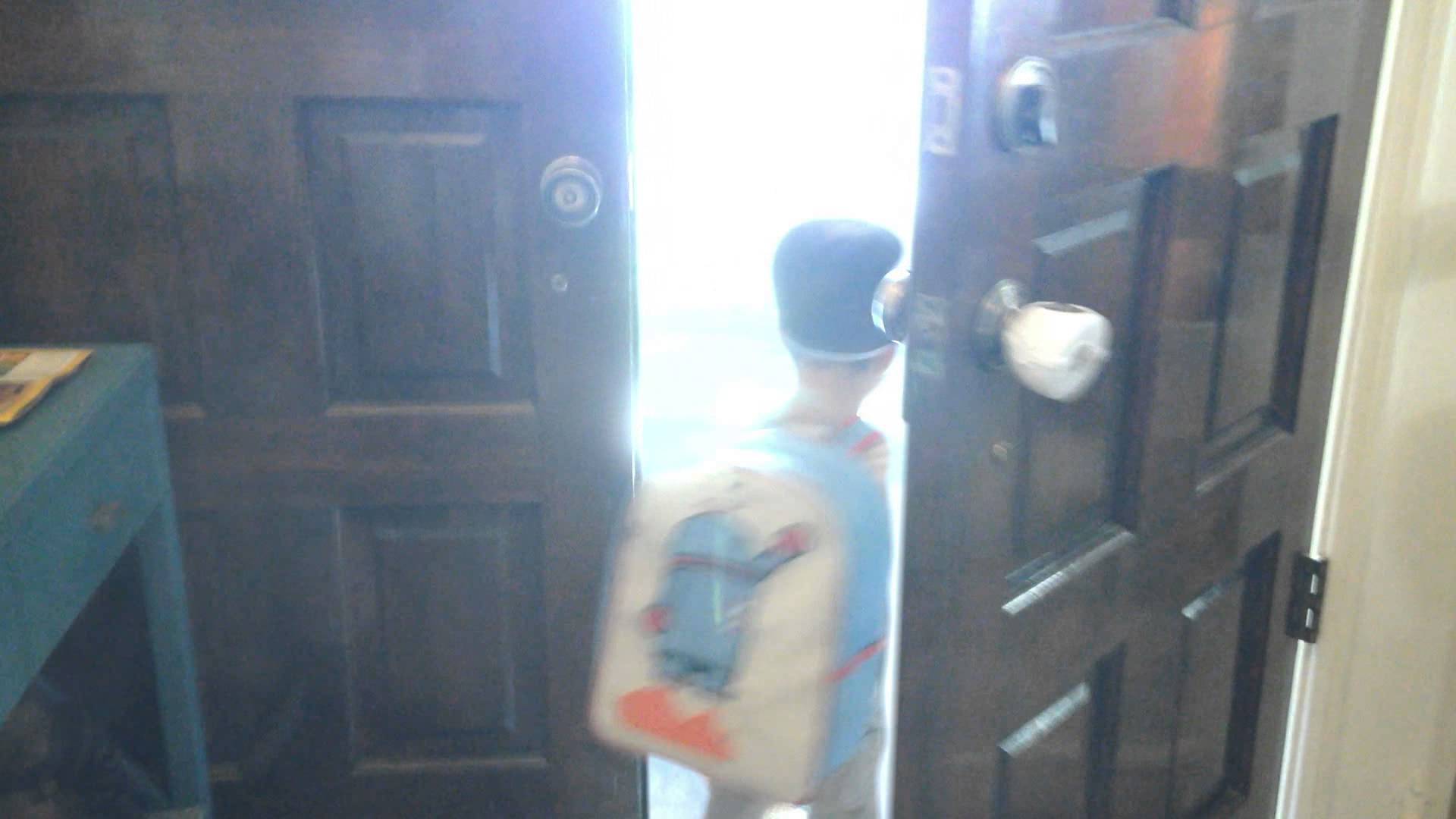 Special Effects Video of 'Action Movie Kid' Leaping Out the Front Door ...