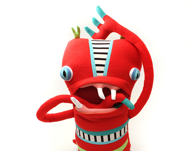 Cotton Monster, A Unique Collection of Handmade Creatures Made From ...