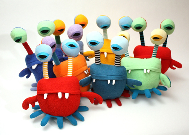 Cotton Monster, A Unique Collection of Handmade Creatures Made From ...
