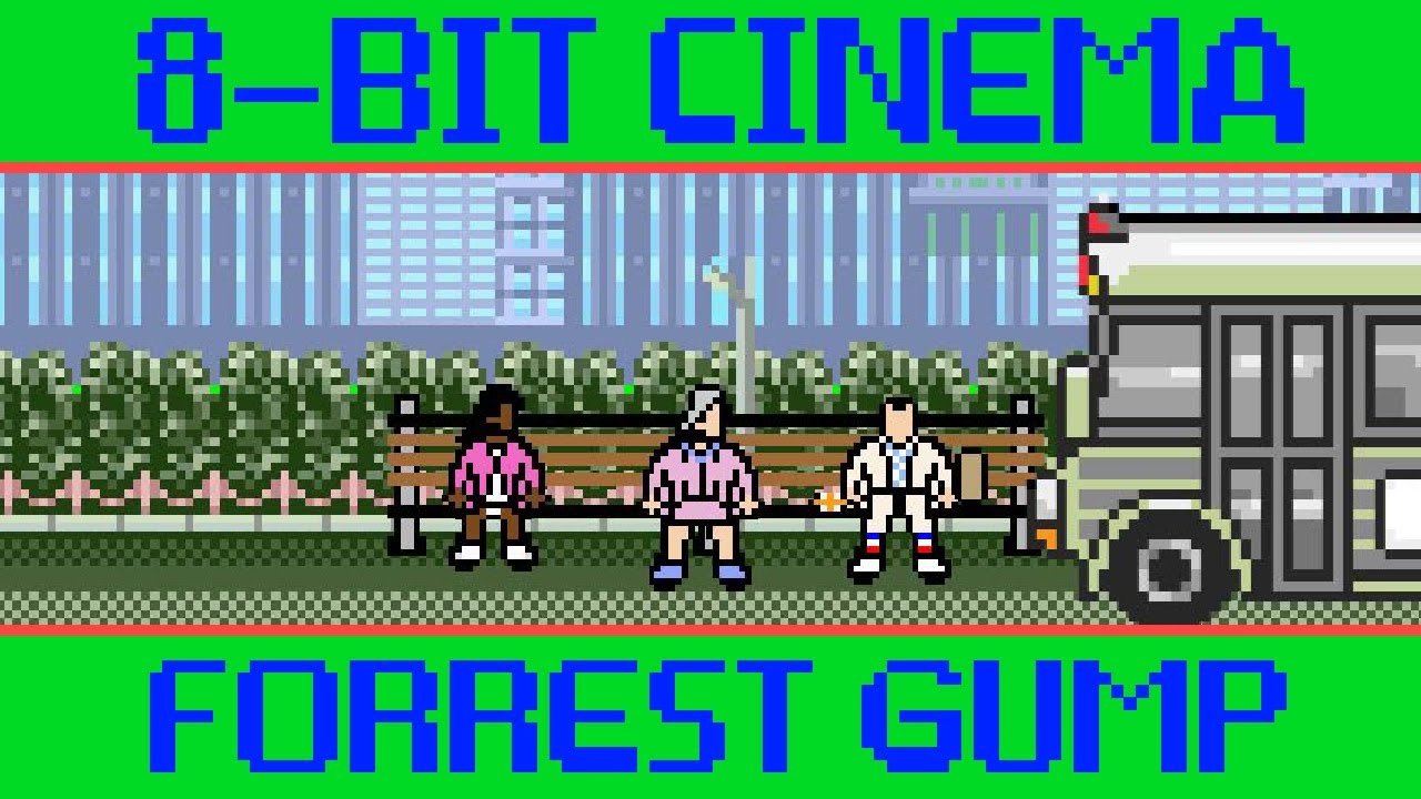 8-Bit Cinema - Forrest Gump Retold in Two Animated Minutes