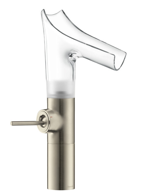 Axor Starck V, A Transparent Faucet That Shows Off a Swirling Vortex of ...