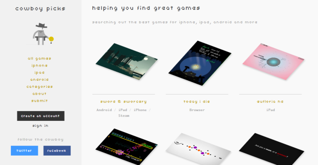 Cowboy Picks, A Video Archive Featuring Inspiring Video Game Design