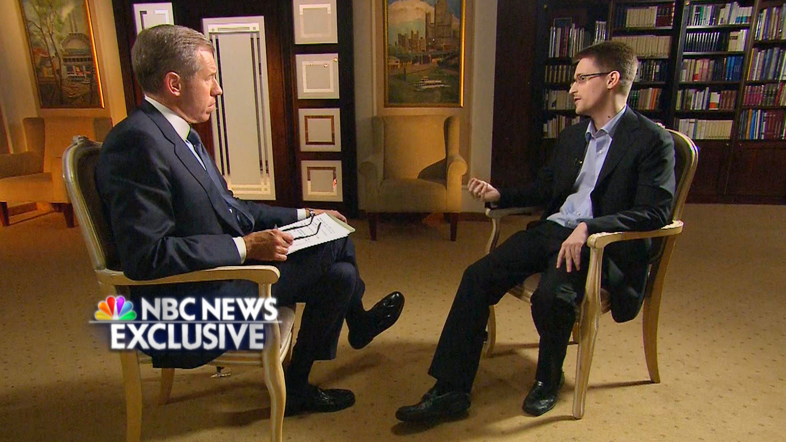 Brian Williams Interviews Edward Snowden