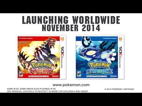 Nintendo Announces 'Pokémon Omega Ruby' and 'Pokémon Alpha Sapphire ...