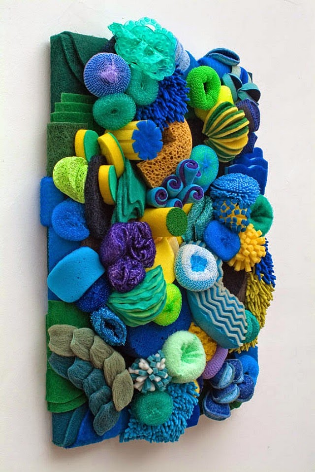 Fantastic Coral Reef Sculptures Made out of Household Objects