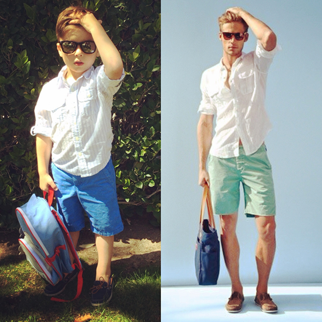 Mini Style Hacker, Photos of an Adorable 4-Year-Old Boy Recreating ...