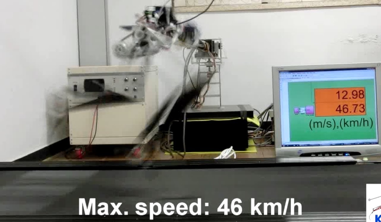 KAIST Raptor, An Incredibly Fast Bipedal Robot Featuring a Tail ...