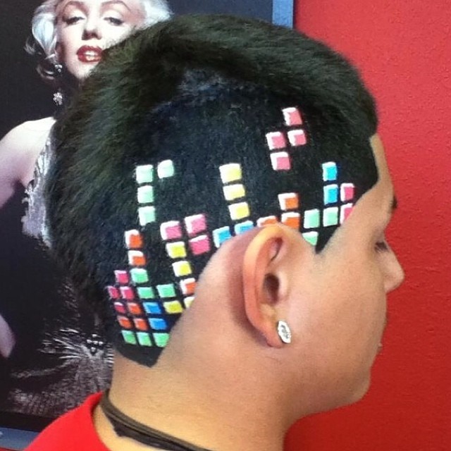 Remarkably Detailed Hair Art by Rob The Original