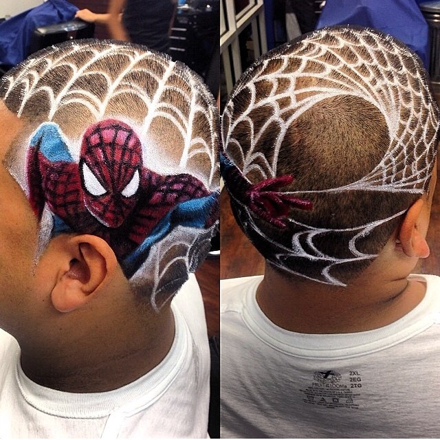Remarkably Detailed Hair Art by Rob The Original