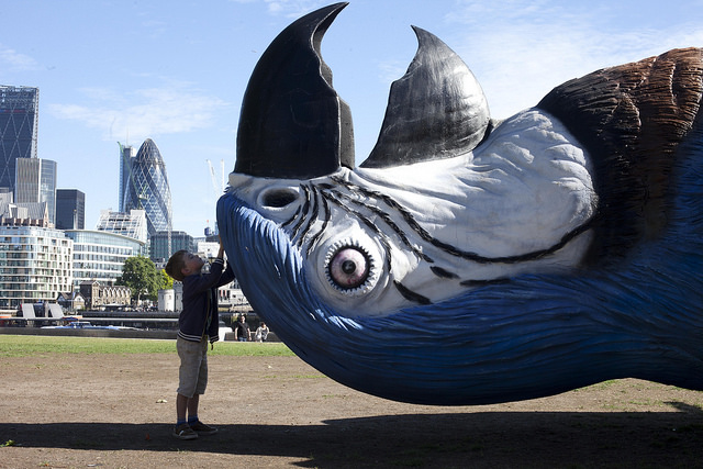 Giant Dead Parrot Sculpture Installed in London to Mark the 'Monty ...