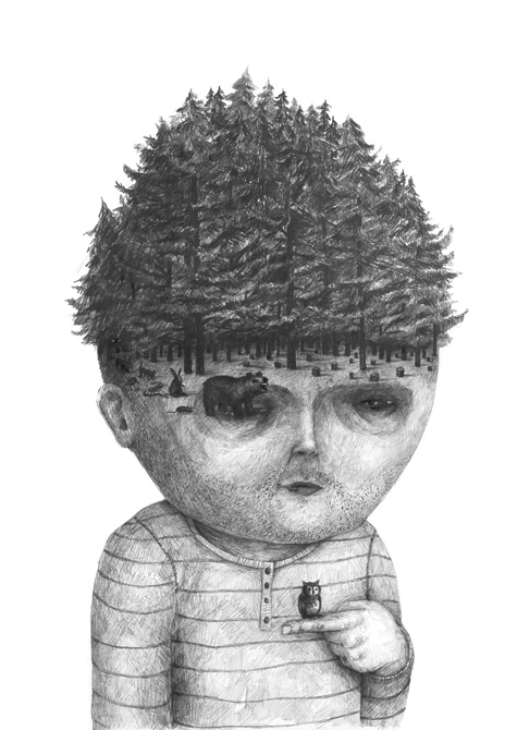 Wonderfully Bizarre Character Drawings by Stefan Zsaitsits