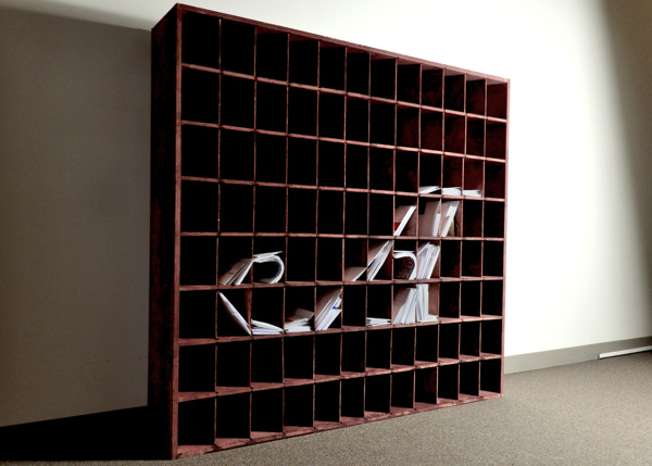 'Type of Letters', Typographic Art Made Out of Cleverly Arranged Mail