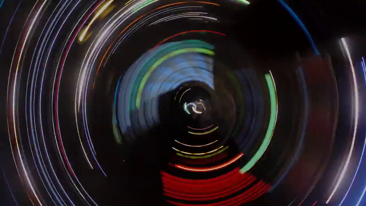 A Video of Mesmerizing Circular Patterns Created by Taping a GoPro ...