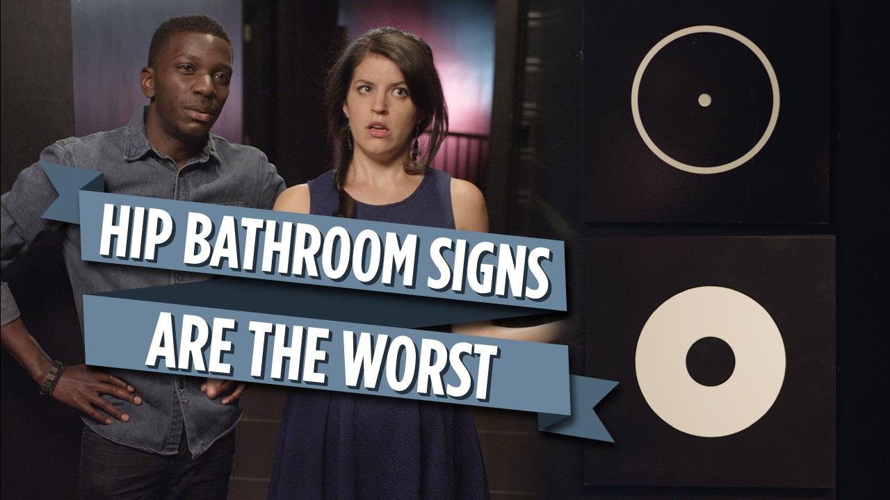 An Amusing Video Exploring the Confusing Use of Hip Bathroom Signs by ...