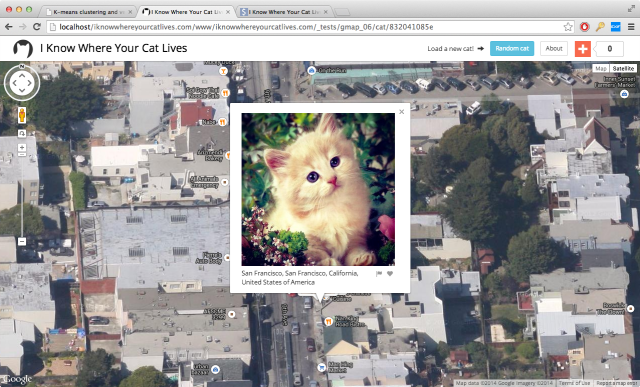 I Know Where Your Cat Lives, A Data Experiment Featuring Public ...