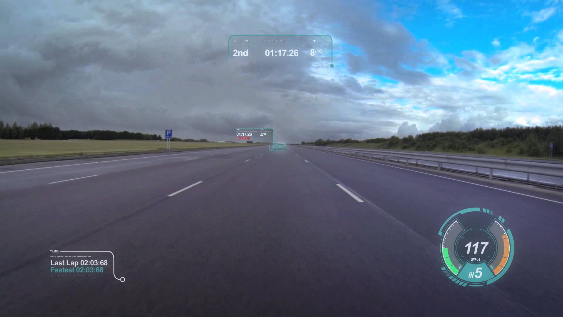 Jaguar Shows Off Windshield-Based Display Concept That Offers Drivers ...