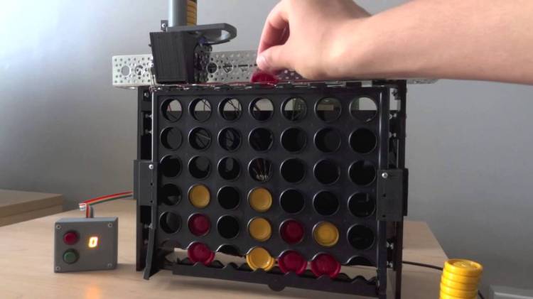 MIT Student Creates a Robot That Plays Connect Four for a Course Final