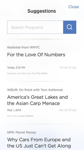 NPR One, An Audio App Featuring Curated Public Radio News and Stories