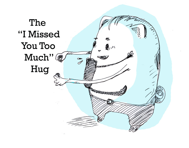 The Book of Hugs, A Book by Attaboy Featuring Illustrations of Cute ...