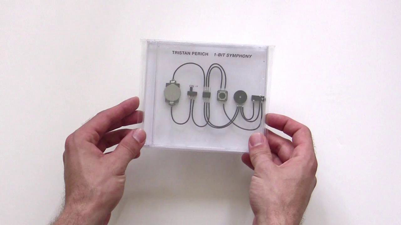 1 Bit Symphony An Electronic Composition On Microchip In Cd Case