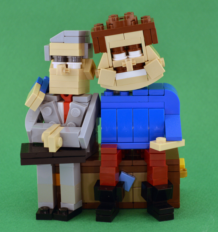 Movie Quiz, An Unlabeled Series of Characters From Popular Films Built ...