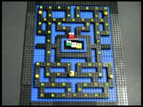 Stop Motion Animation of Classic Arcade Games Recreated Using LEGO