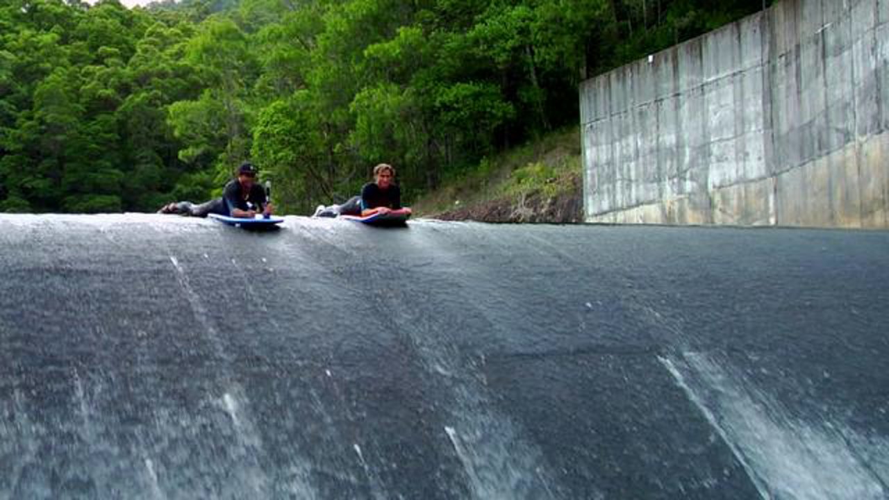 Dam Surfing in Australia