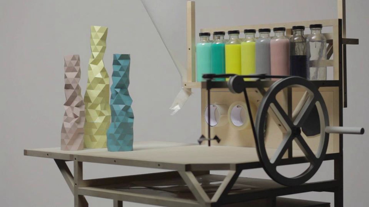 Faceture, Gorgeous Faceted Objects Made on a Hand-Cranked Machine