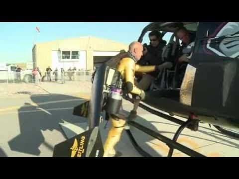 Jetman Yves Rossy Flies Above the Grand Canyon Using Jet Wings