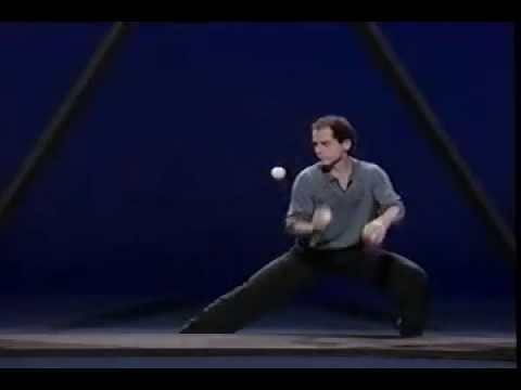 Juggler Michael Moschen Performs The Triangle