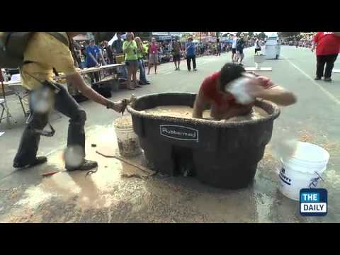 Justin Rocket Silverman Goes Outhouse Racing at the Iowa State Fair
