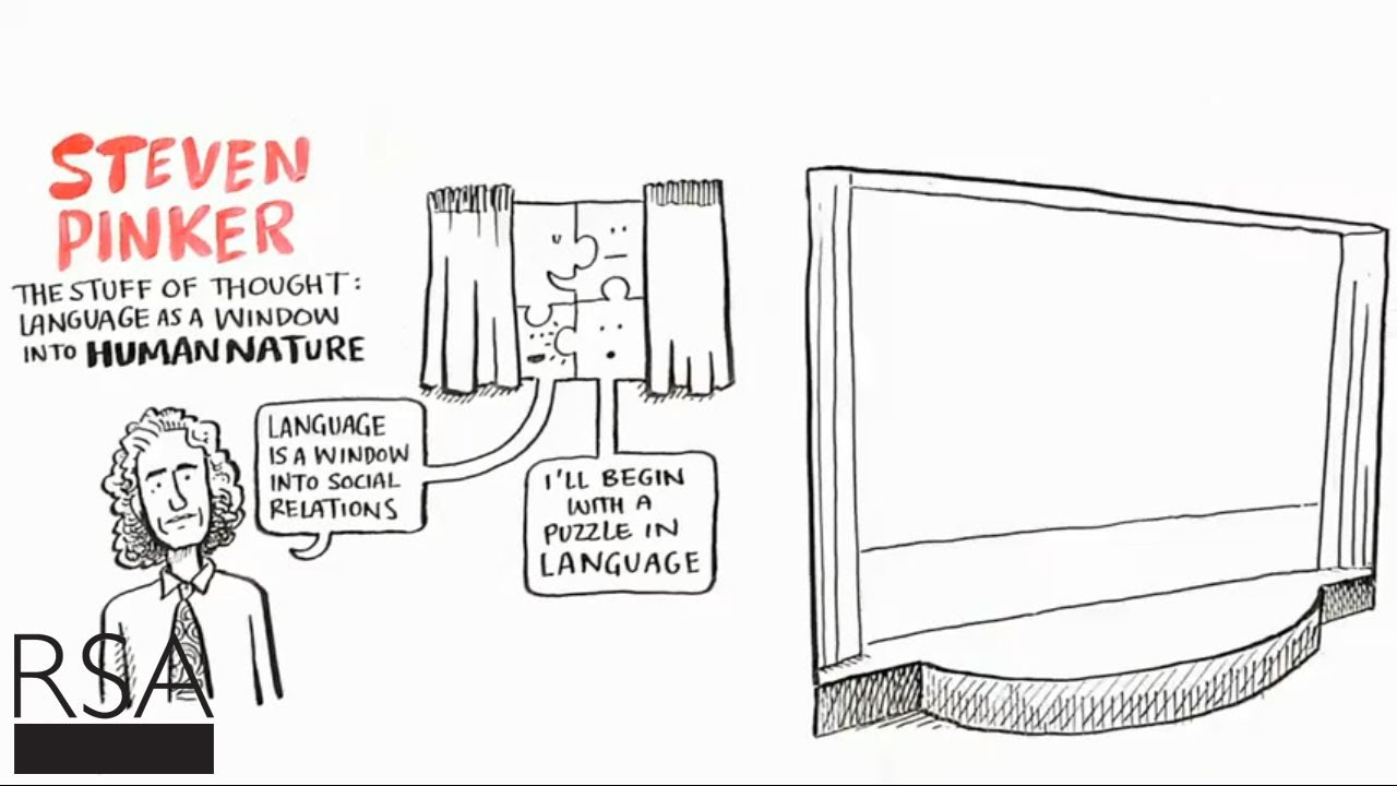 Language as a Window into Human Nature on RSA Animate