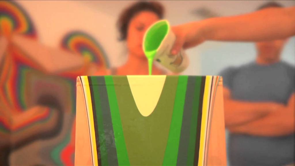 Mesmerizing Pour Paintings by Holton Rower