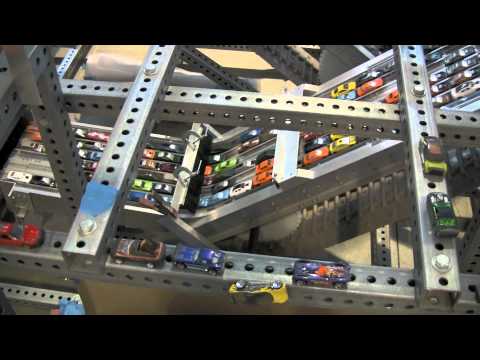 Metropolis II, Kinetic Art Featuring 1500 Hot Wheels