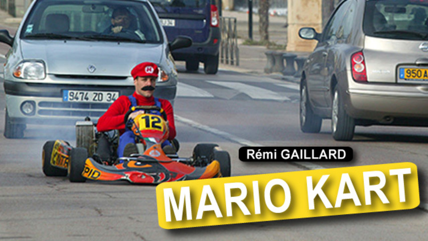 Remi Kart, A Real World Version of Mario Kart by Remi Gaillard