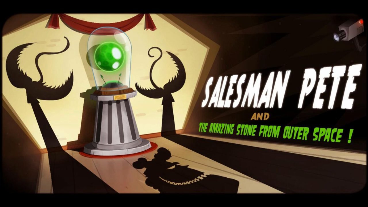 Salesman Pete And The Amazing Stone From Outer Space