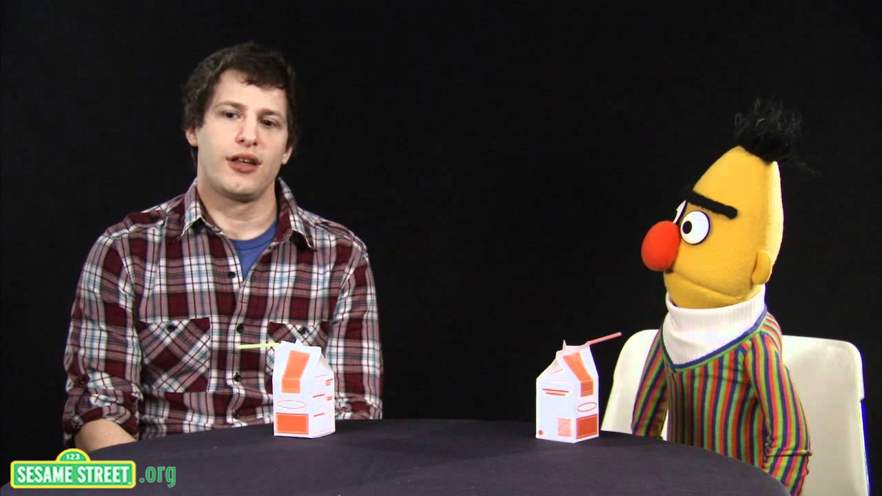 Sesame Street's Bert Interviews Andy Samberg
